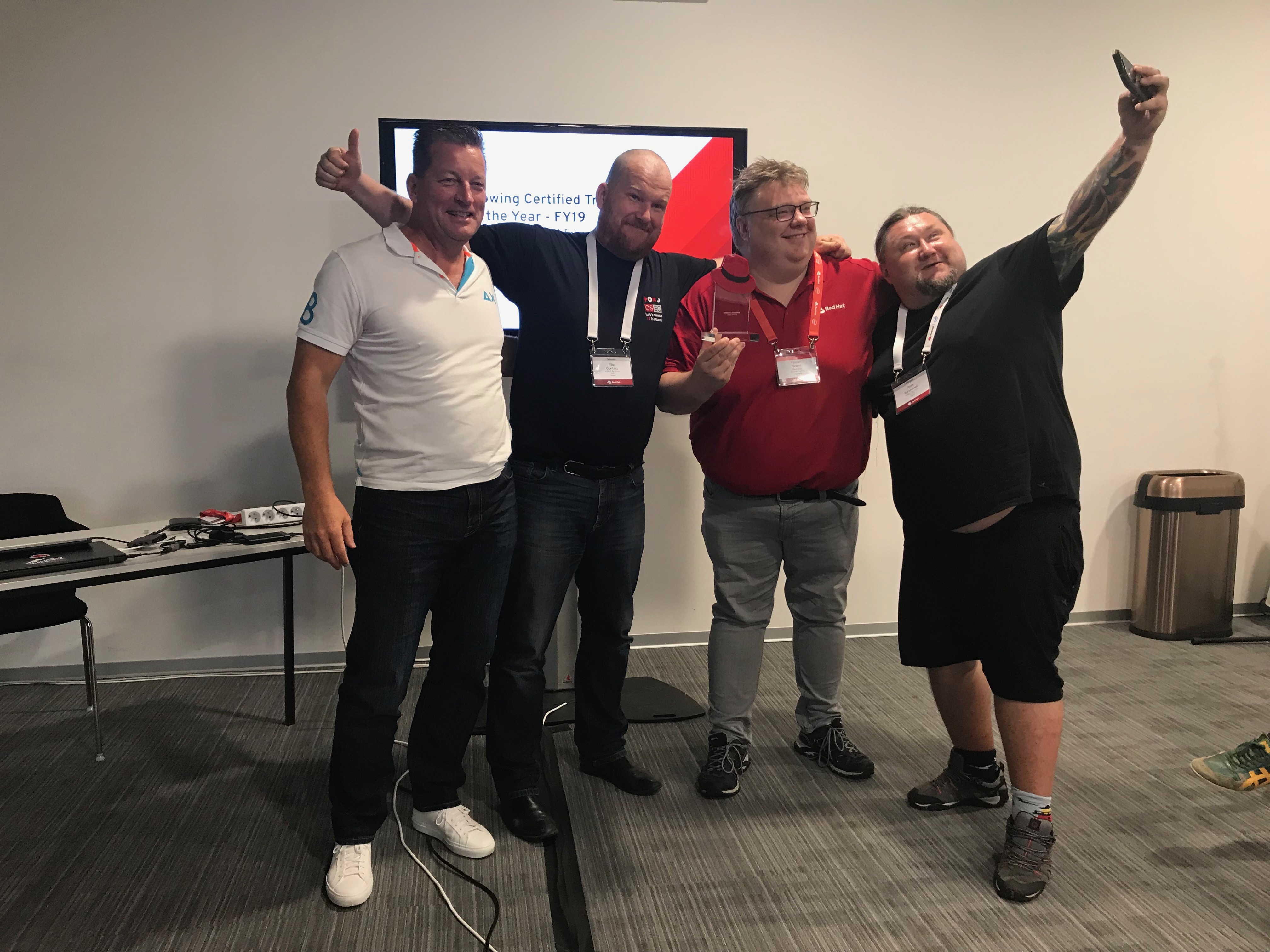 Red Hat announces winners of 2019 EMEA Training Partner and Instructors ...