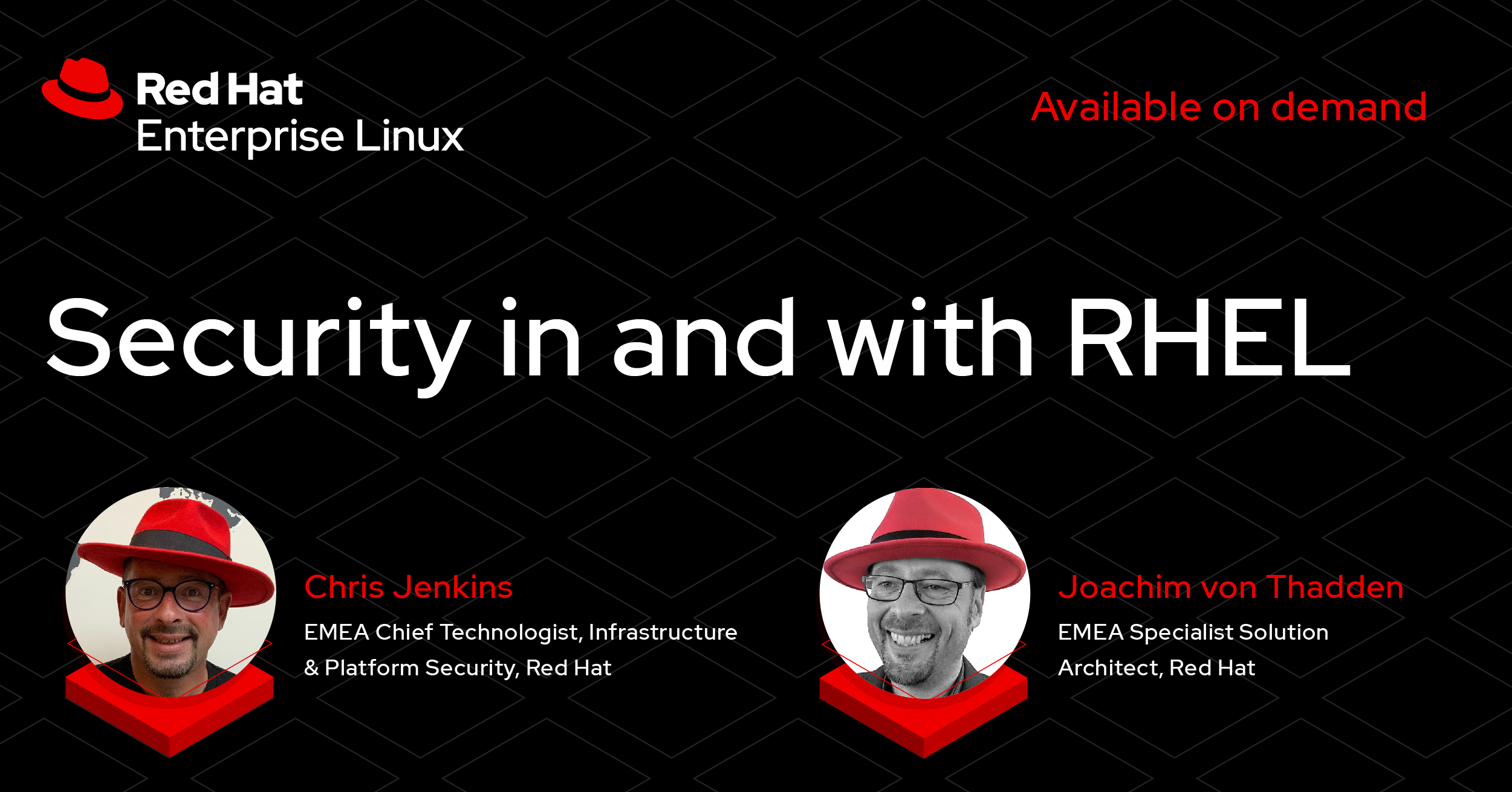 Security in and with Red Hat Enterprise Linux