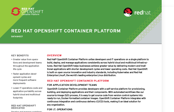 Red Hat のコンテナを選ぶ理由