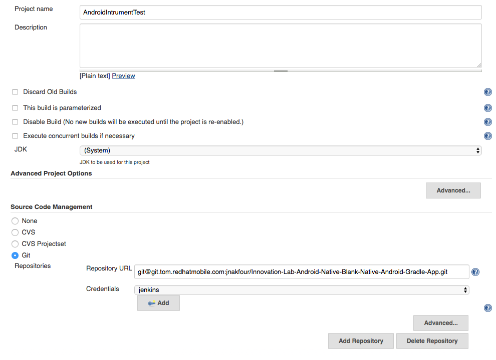 A Step By Step Tutorial For Continuous Integration With Jenkins On A Red Hat Mobile Native