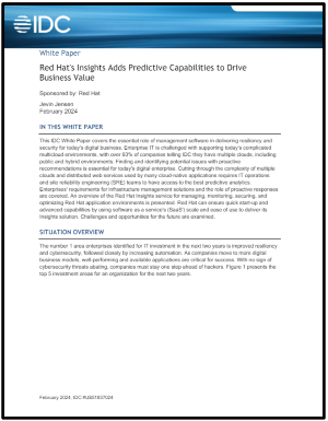 Red Hat Insights adds predictive capabilities to drive business value