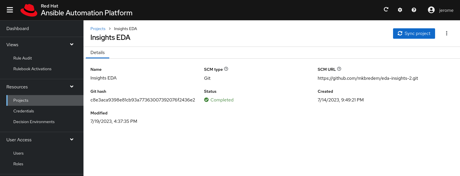 Red Hat Insights Collection for Event-Driven Ansible