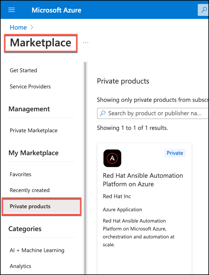 Red Hat Ansible Automation Platform on Microsoft Azure - Network Access ...