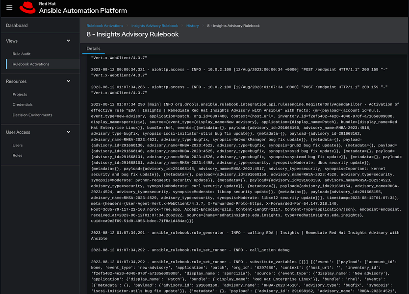 Reacting to Red Hat Insights CVE advisories and enhanced malware ...