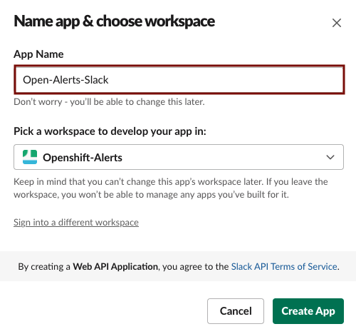 How to Integrate OpenShift Namespace Monitoring and Slack
