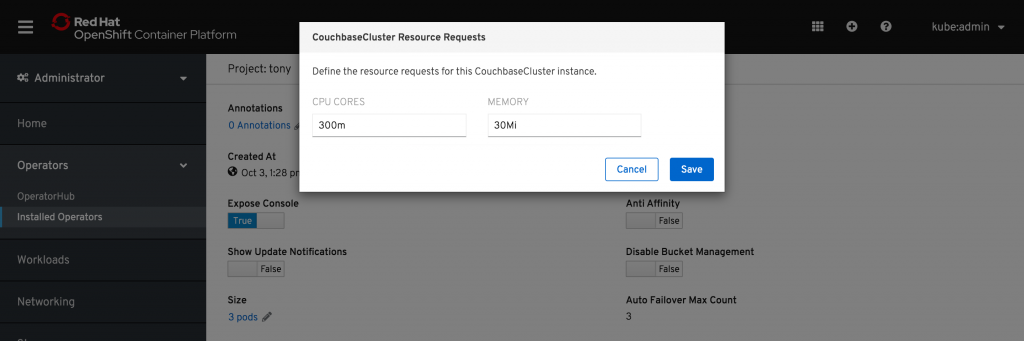 OpenShift 4.2: Declarative Dynamic UI for your Operator