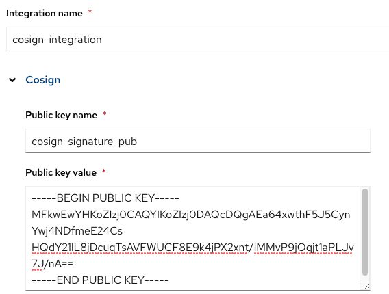 How to integrate Cosign image signature with RHACS to enhance the ...