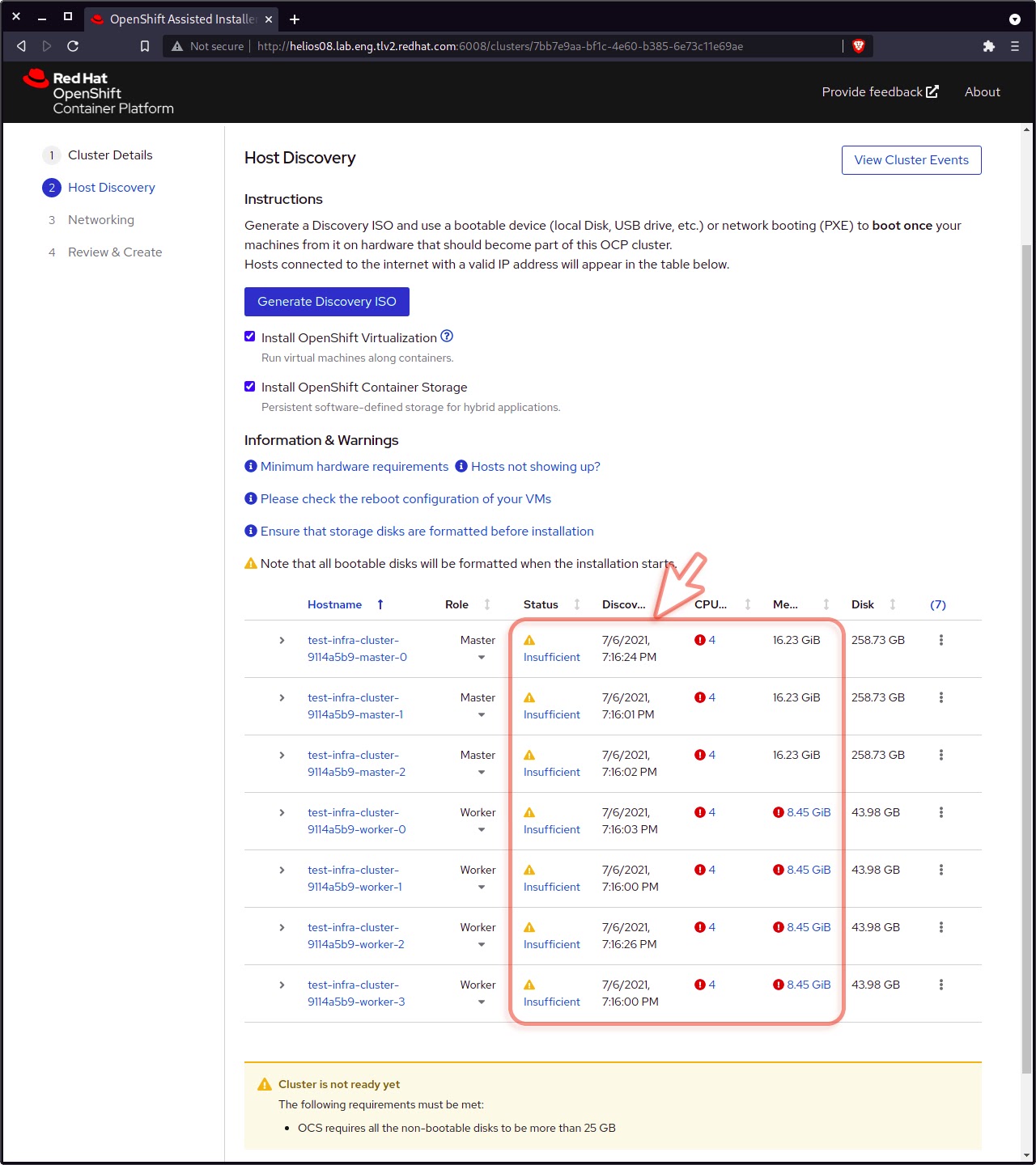 Using the Assisted Installer to Create a Cluster with OpenShift ...