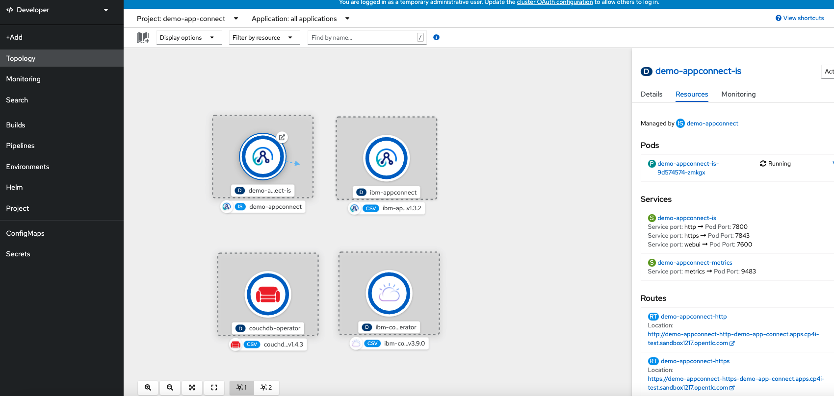 Rehosting IBM App Connect on OpenShift Container Platform