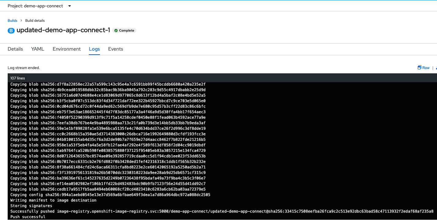 Rehosting IBM App Connect on OpenShift Container Platform