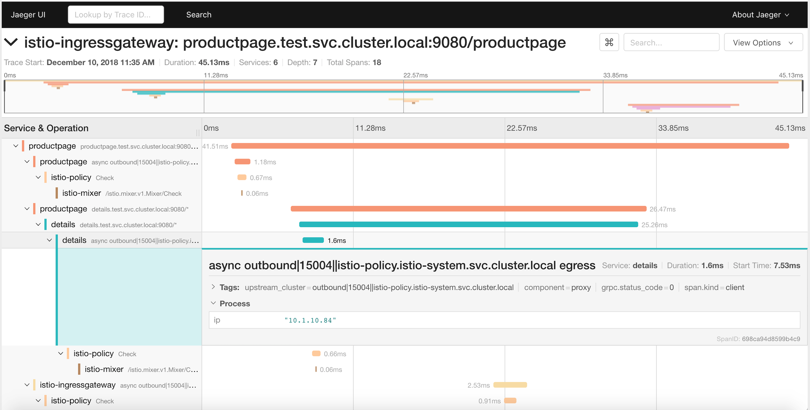 Setting up microservices in OpenShift using Service Mesh and Kubevirt