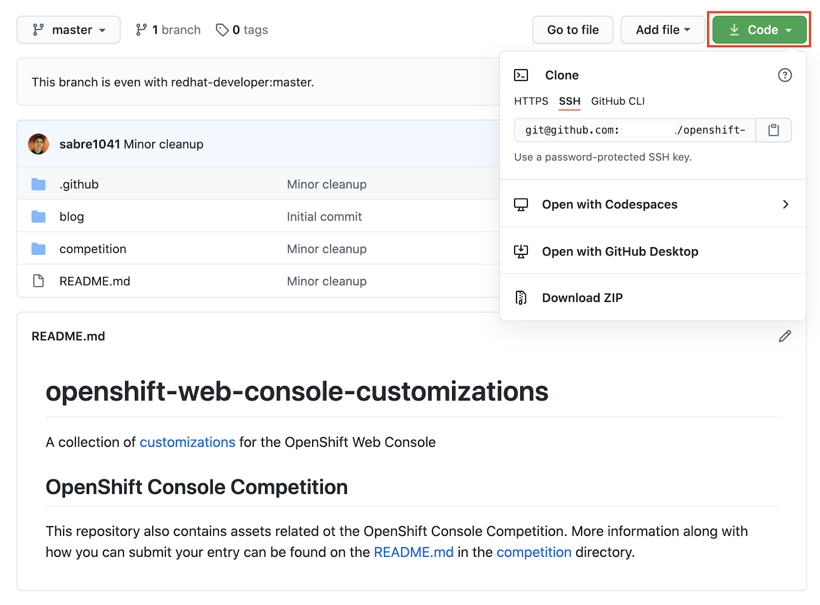 How to Enter the OpenShift Console Customization Competition