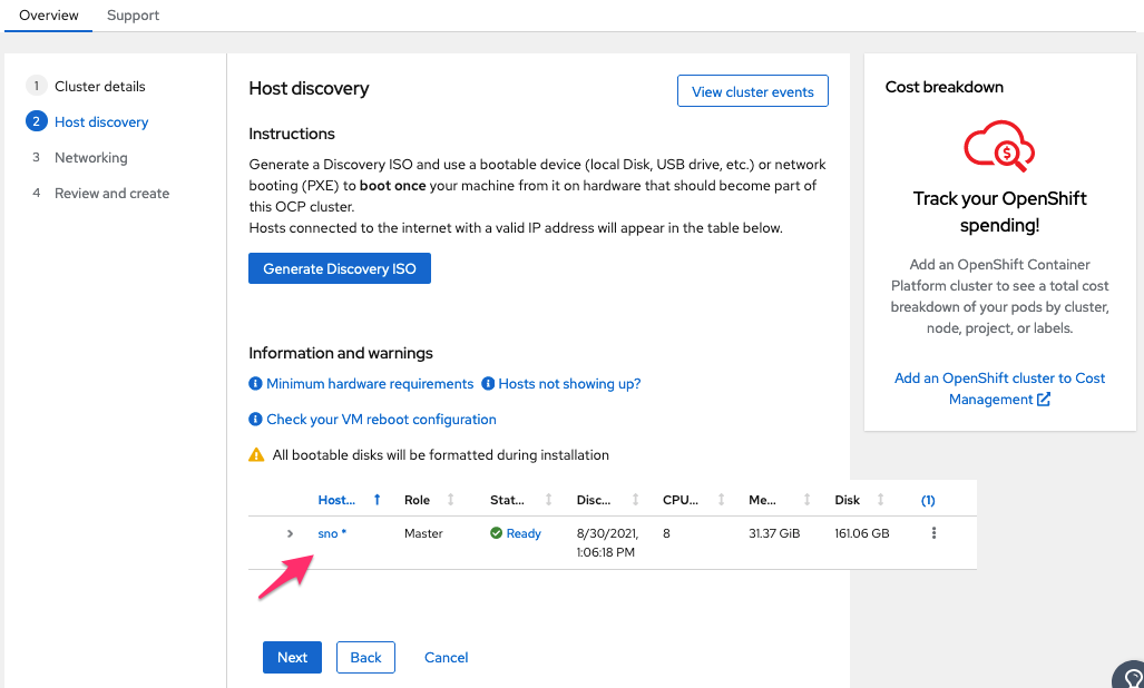 Visual Guide to Single Node OpenShift Deploy