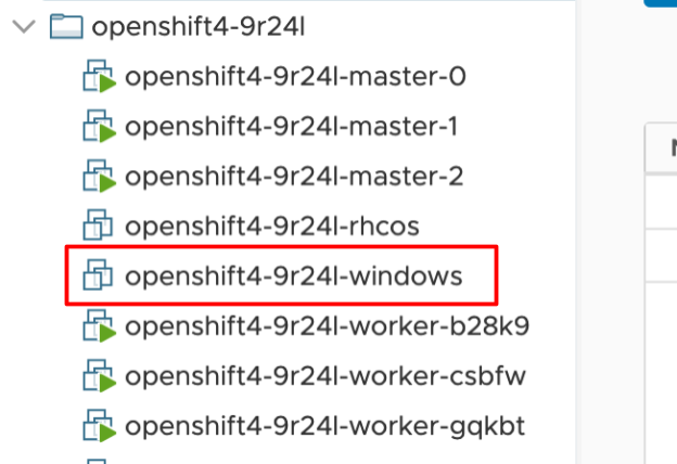 OpenShift 4.7: Windows Container Support for Red Hat OpenShift on vSphere