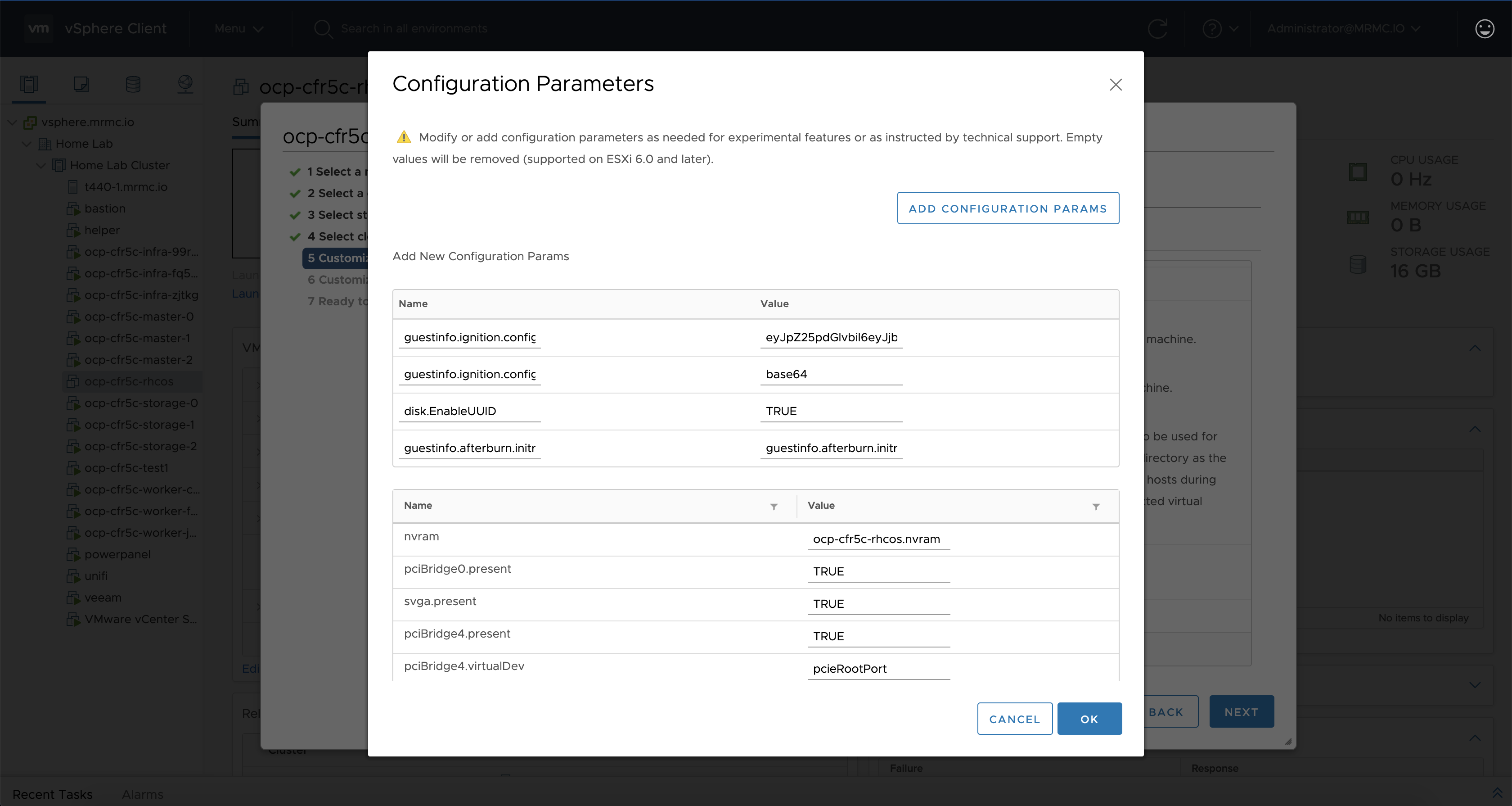 Adding Nodes Outside of a MachineSet in vSphere IPI Clusters