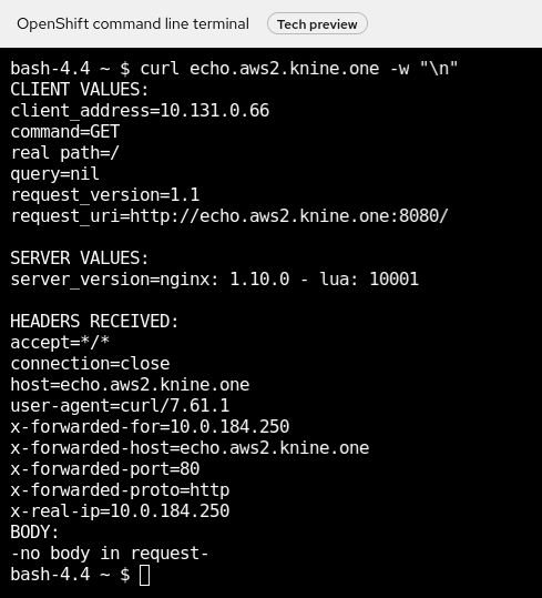 Using ROSA with AWS API Gateway HTTP APIs