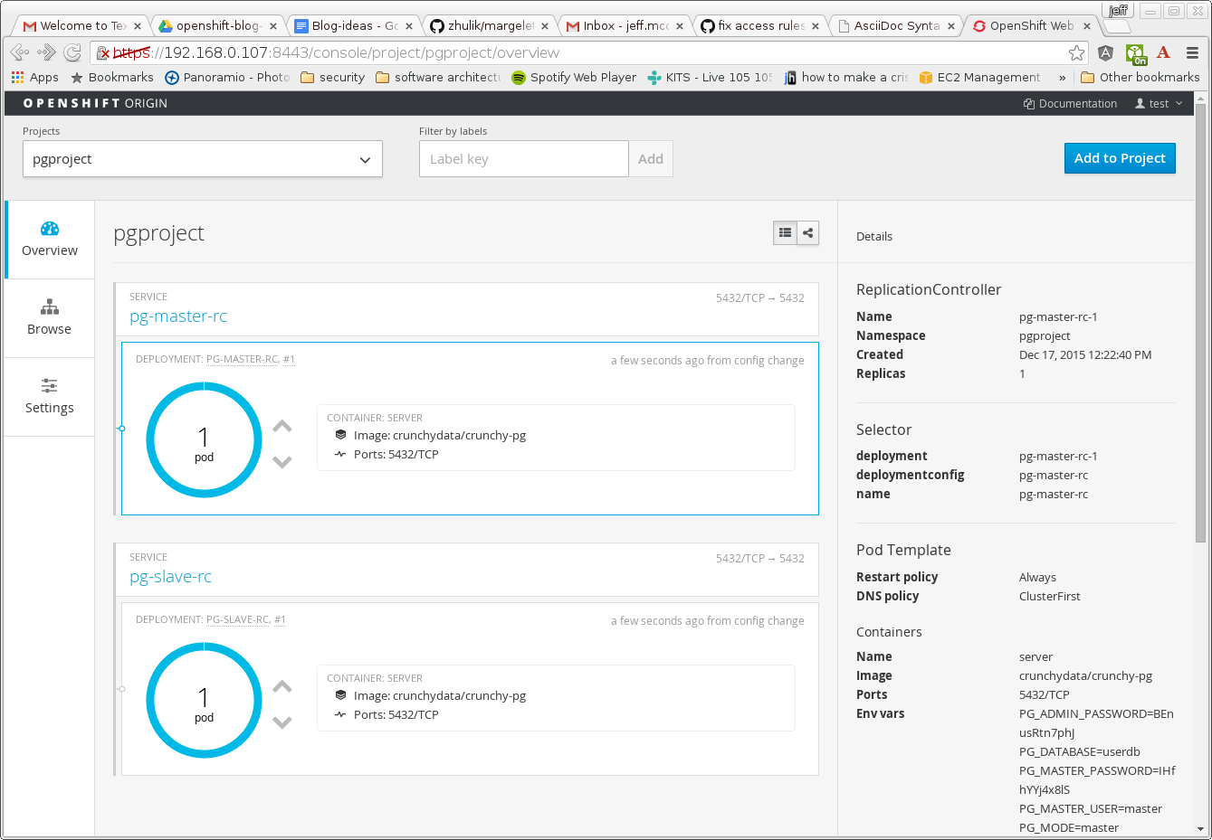 OpenShift Ecosystem: Crunchy PostgreSQL Integration