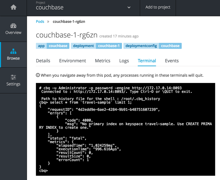 OpenShift Ecosystem: Couchbase and OpenShift for Your NoSQL Applications