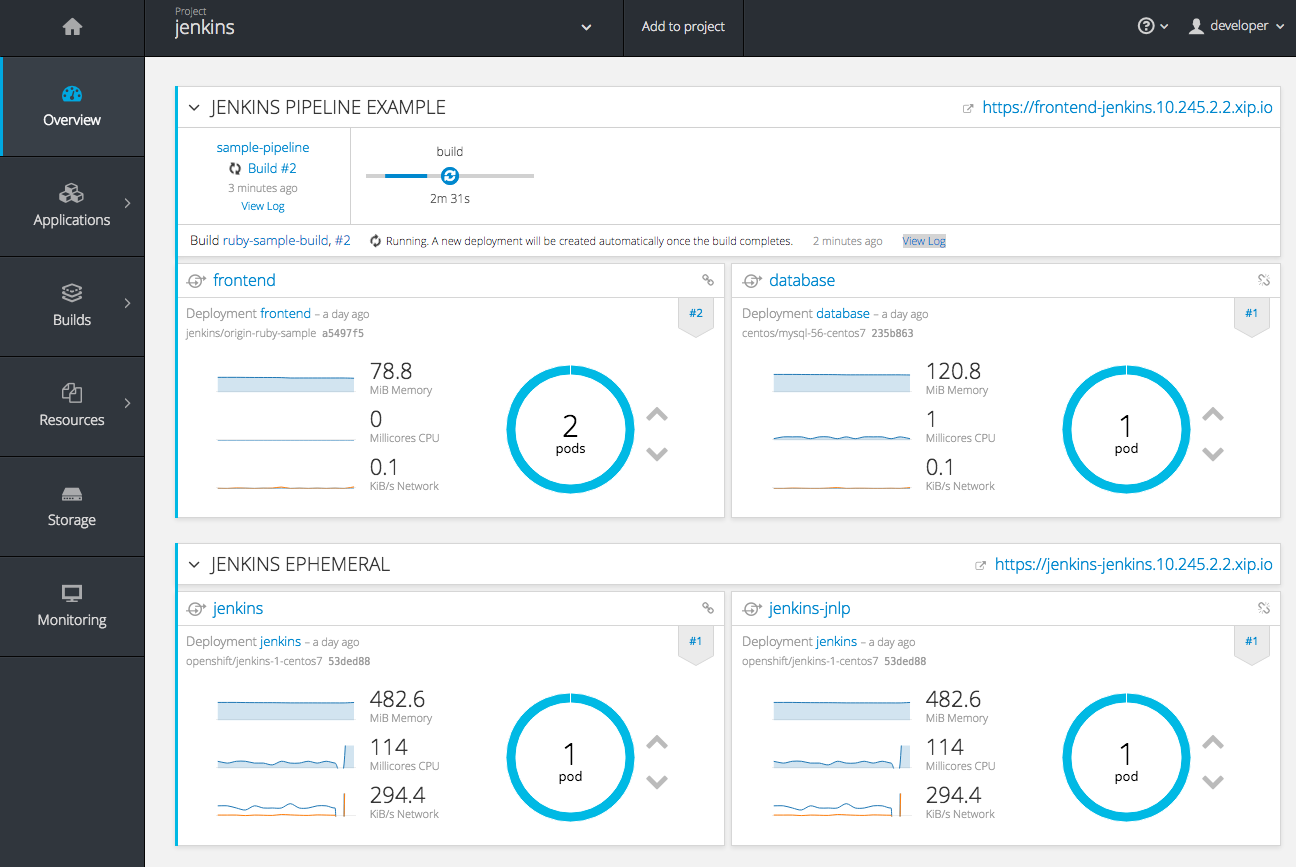 What’s New in OpenShift 3.3 - Web Console