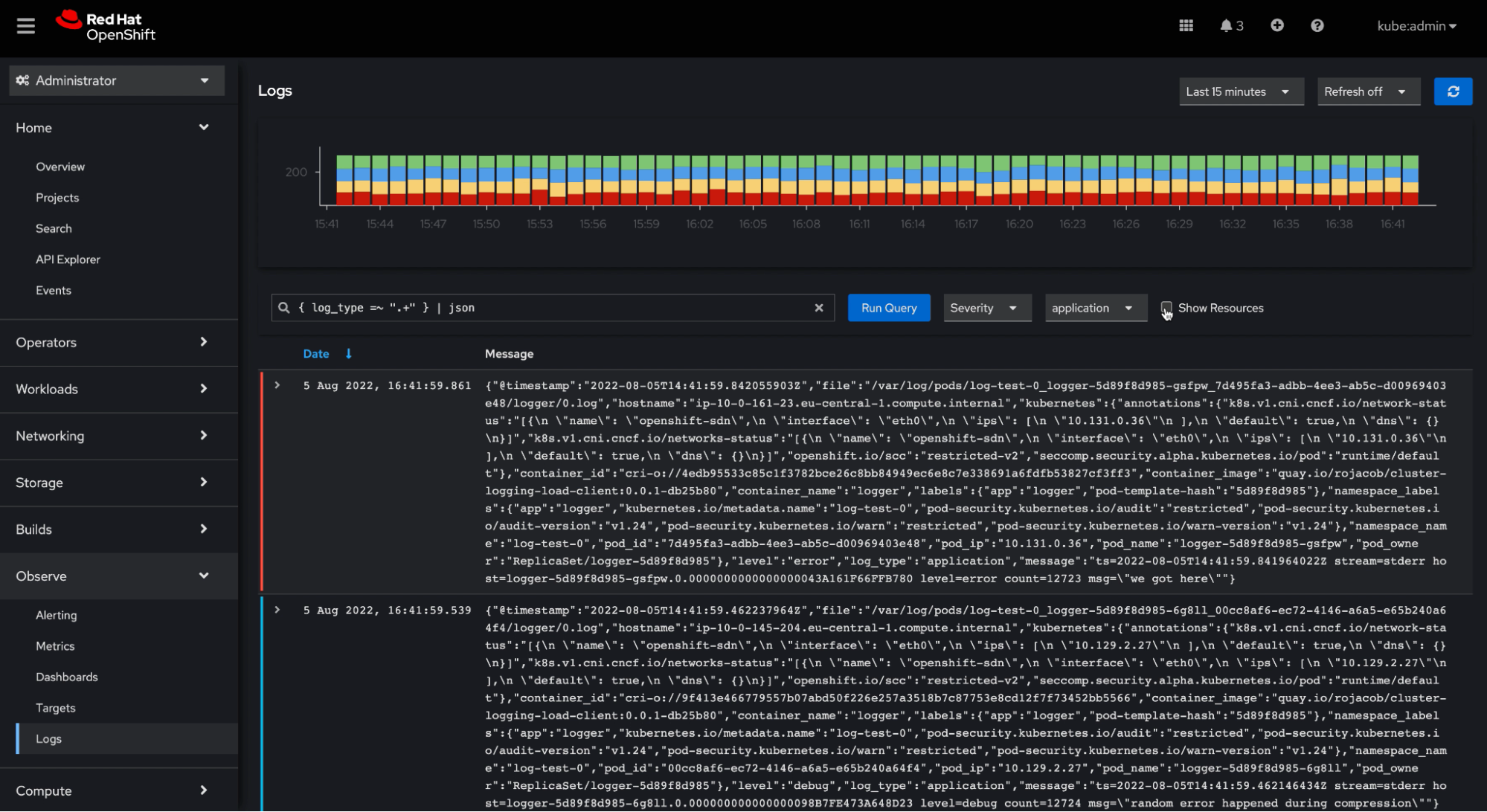 What’s new in Red Hat OpenShift Logging 5.5