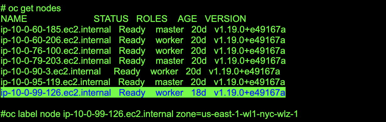 Running an OpenShift Worker Node on AWS Wavelength for Edge Applications
