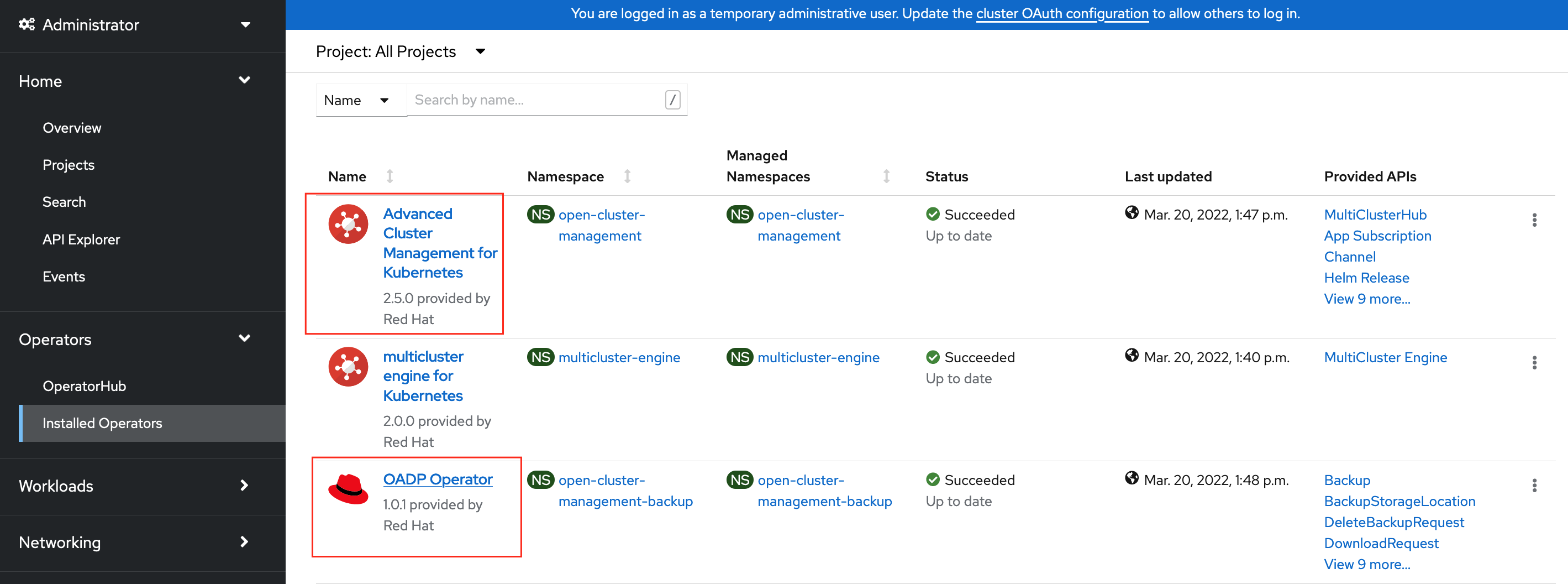 Backup and Restore Hub Clusters with Red Hat Advanced Cluster ...