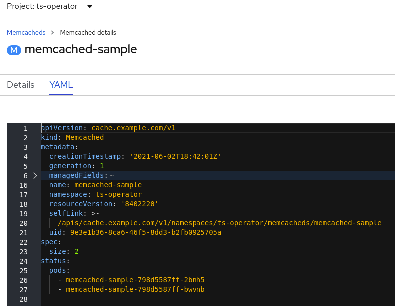 Developing OpenShift Operators in JavaScript/TypeScript