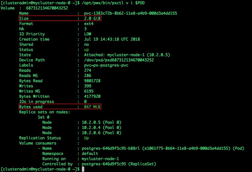 Deploying HA PostgreSQL on OpenShift using Portworx