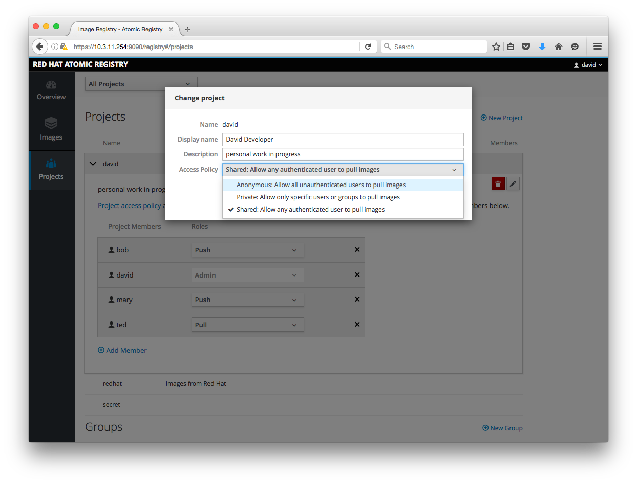 What’s New in OpenShift 3.3: Enterprise Container Registry
