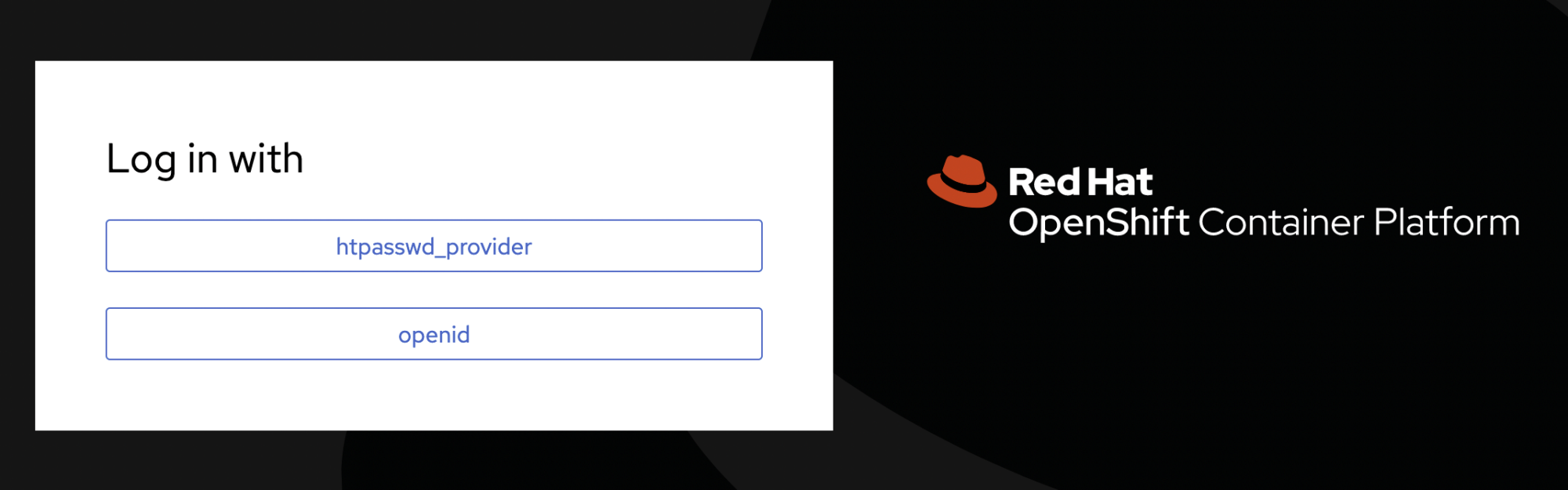 Customize OpenShift Login with US Government Banner