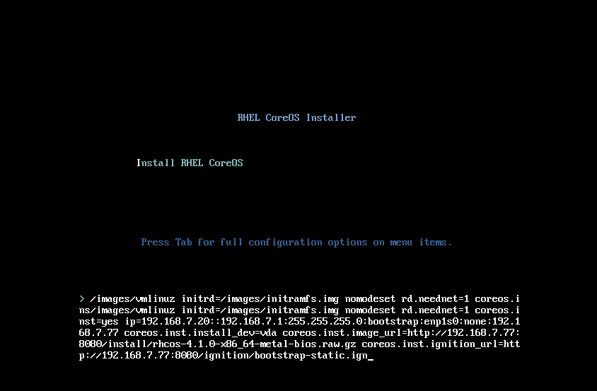 OpenShift 4.1 Bare Metal Install Quickstart