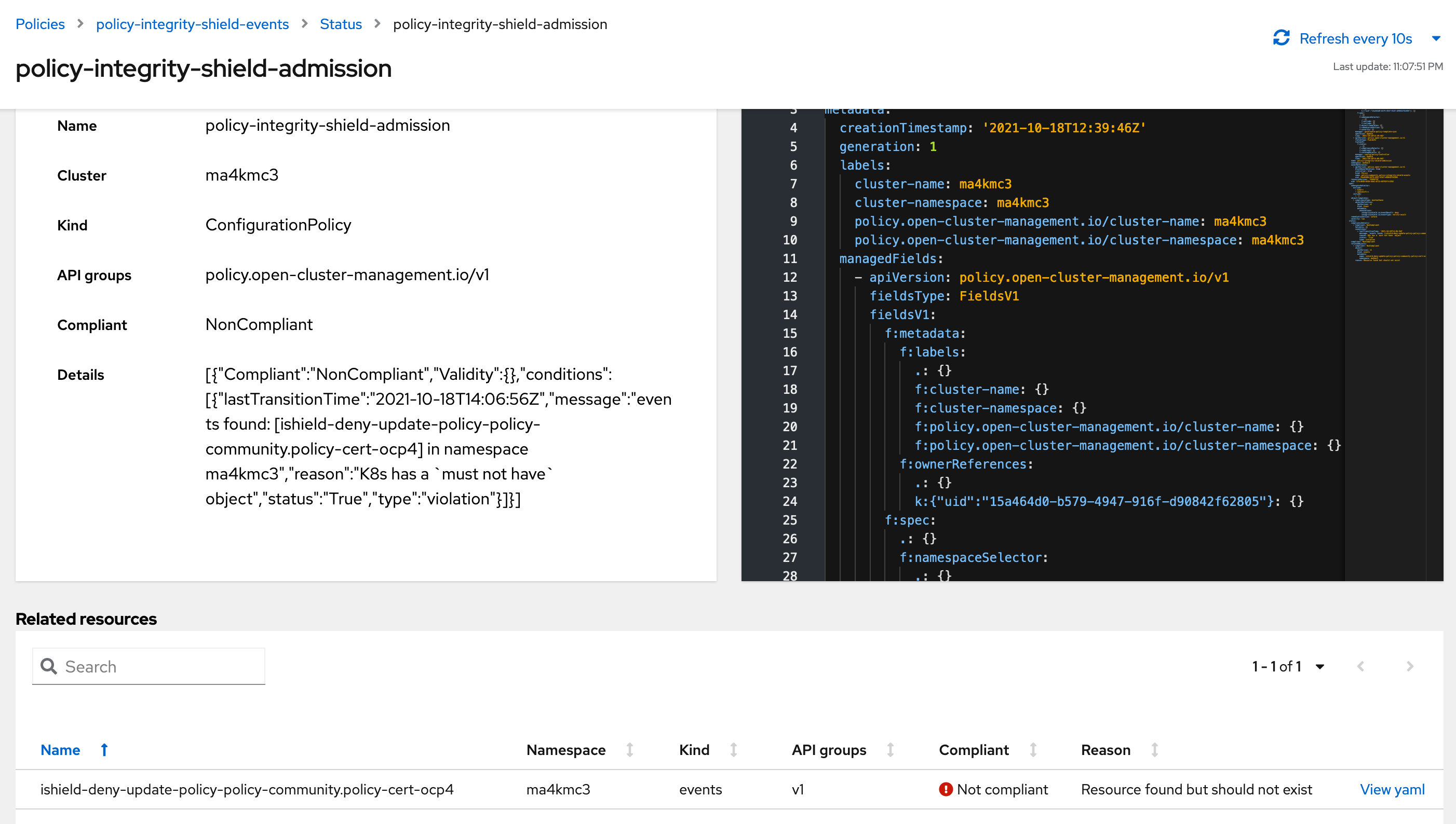 Latest Integrity Shield protects Red Hat Advanced Cluster Management ...