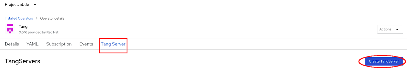 How to provide NBDE in OpenShift with the tang-operator
