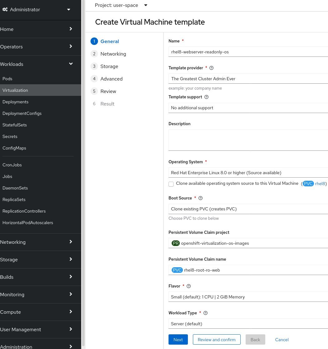 Creating a Two Disk RHEL8 VM with an Immutable OS Disk