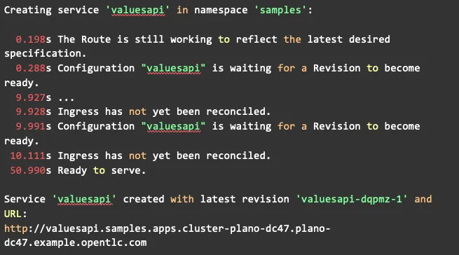 Hands on introduction to OpenShift Serverless