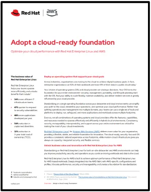 Optimize cloud performance with Red Hat Enterprise Linux for AWS