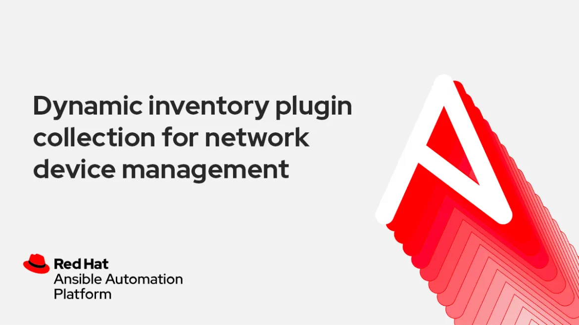 Dynamic inventory plugin collection for network device management