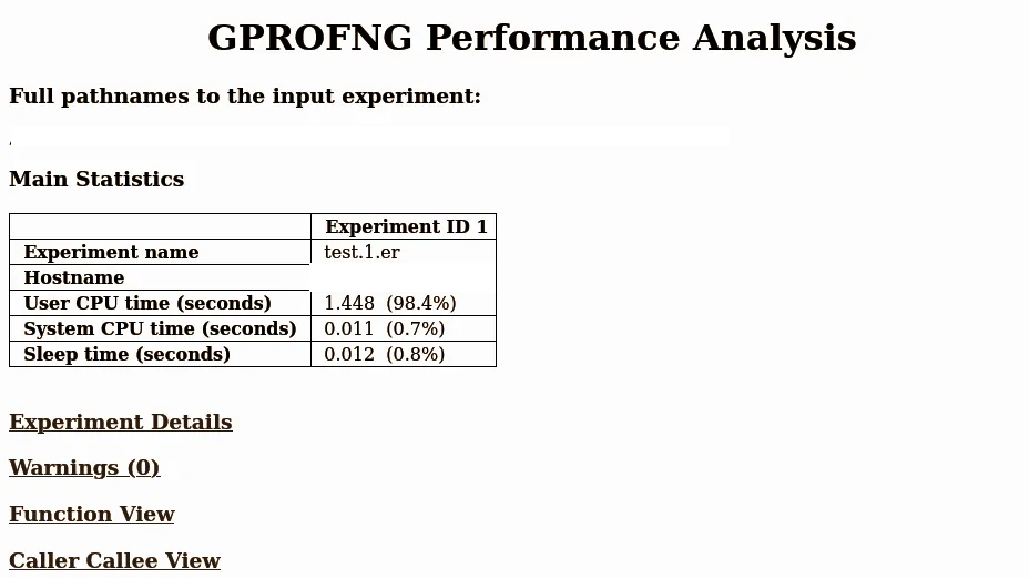 Perf vs gprof: Comparing software performance profiling tools