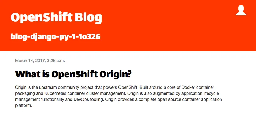 Deploying Applications from Images in OpenShift, Part One: Web Console