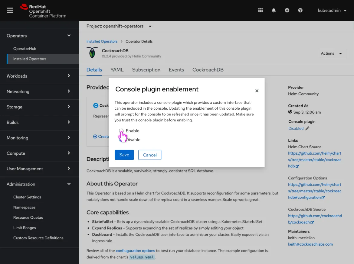 A Guide to Managing Plugins in OpenShift 4.10