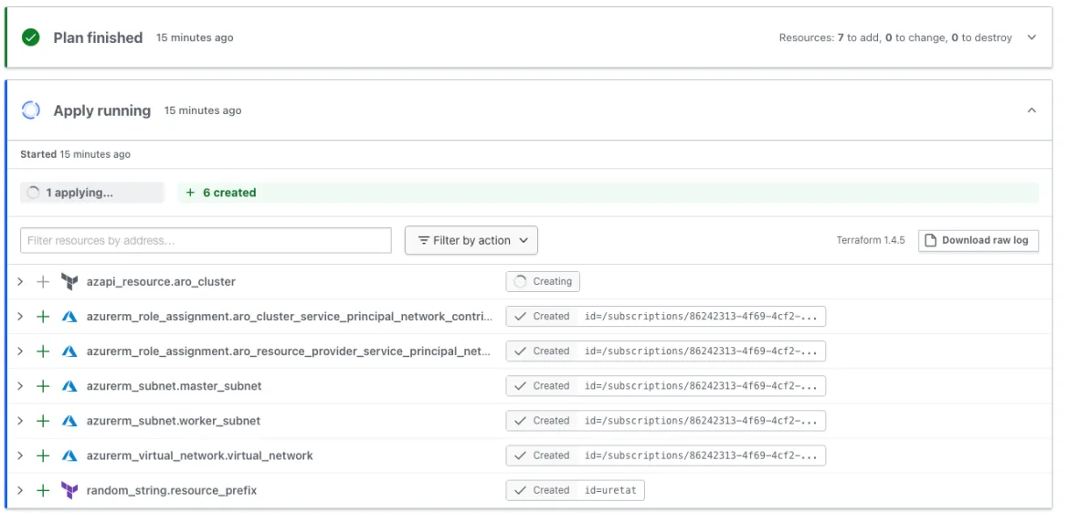 Terraforming Azure Red Hat OpenShift (ARO) with GitHub Actions