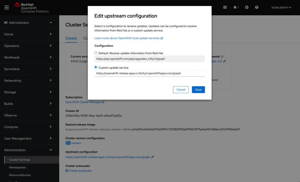 A Better Upgrade Experience: Configuring Air-Gapped Environments