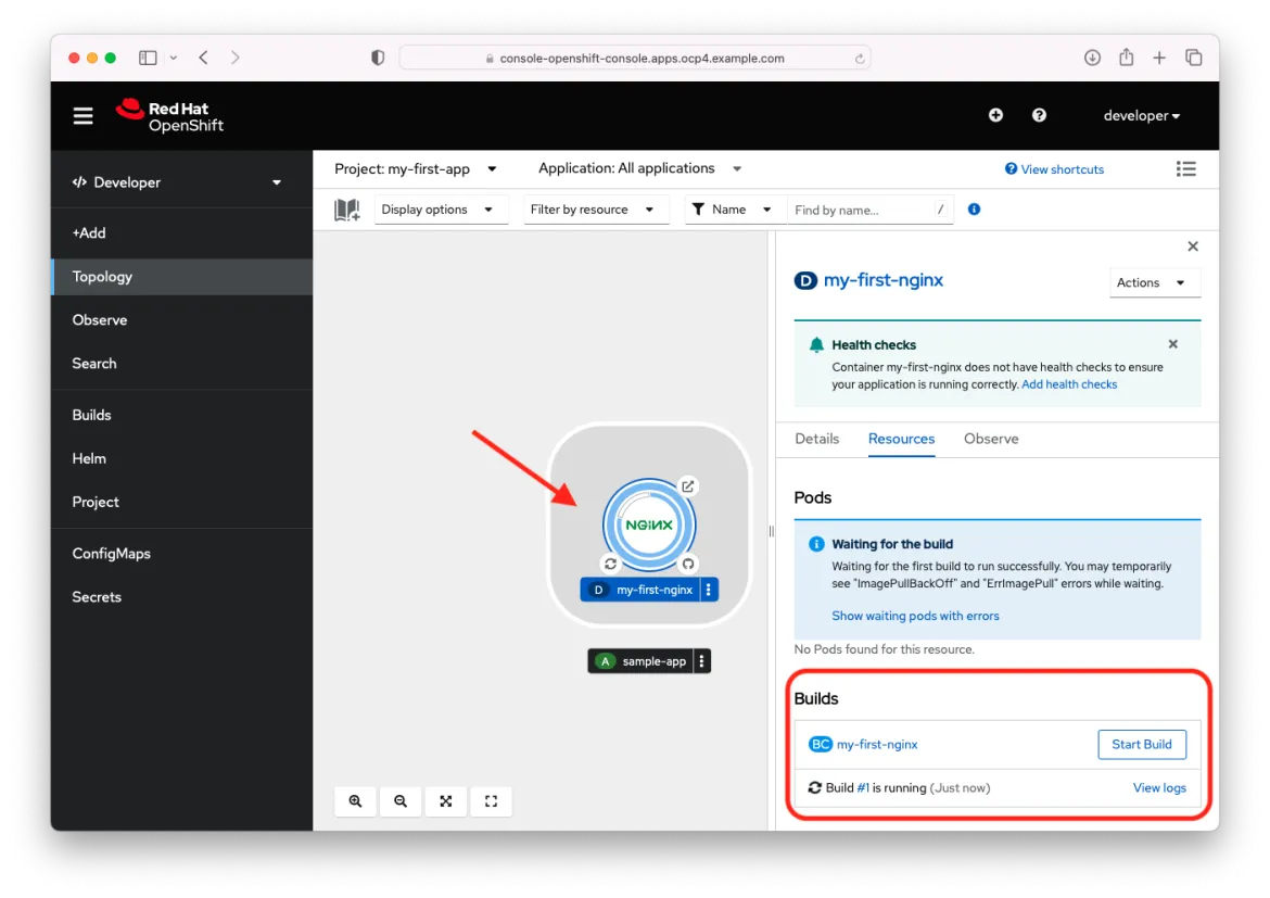 Installing OpenShift on VMWare and Deploying a Sample Application - Part 3