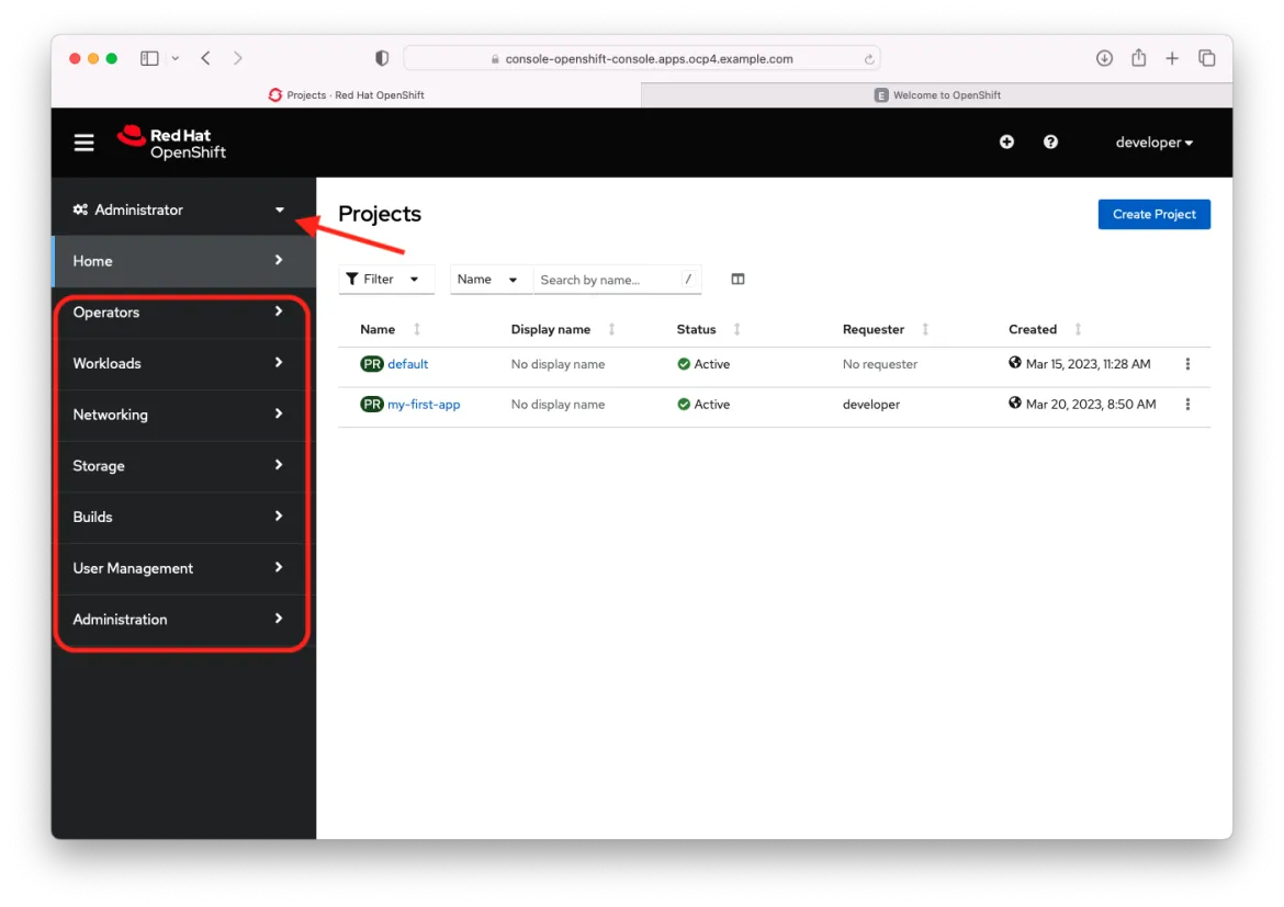 Installing OpenShift on VMWare and Deploying a Sample Application - Part 3