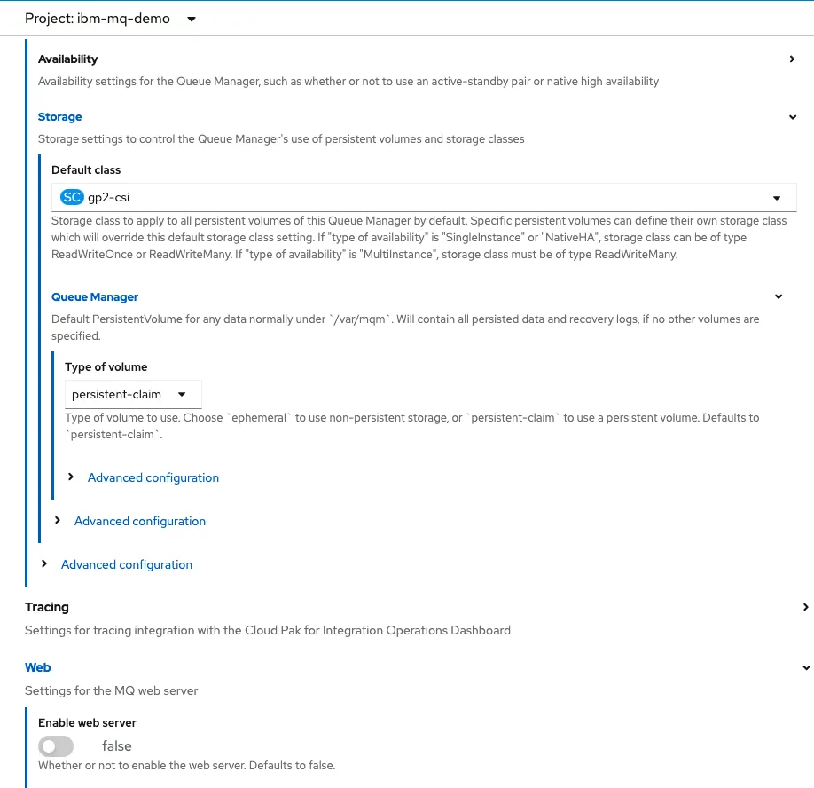 Rehosting IBM MQ on OpenShift Container Platform (OCP)