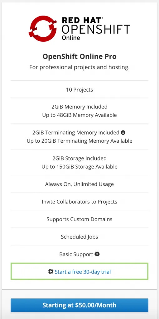 Introducing a New Way to Try Red Hat OpenShift Online Pro