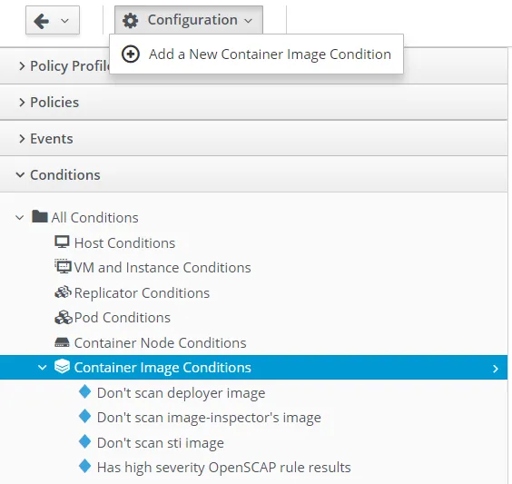 Security and Vulnerability Scanning of Container Images