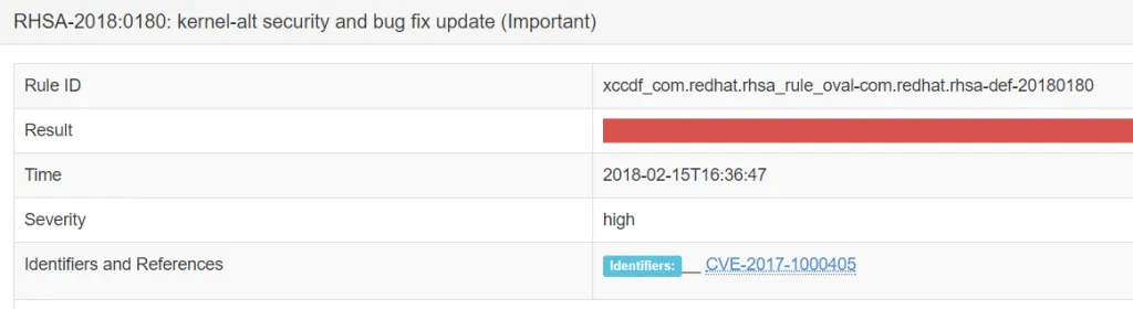 Security and Vulnerability Scanning of Container Images