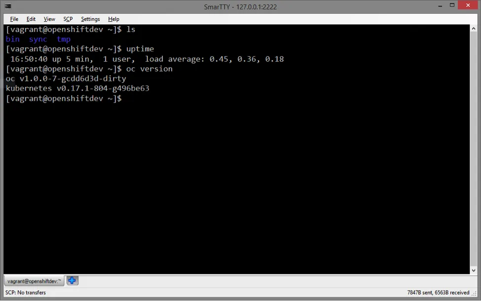 Getting Productive with OpenShift on Windows