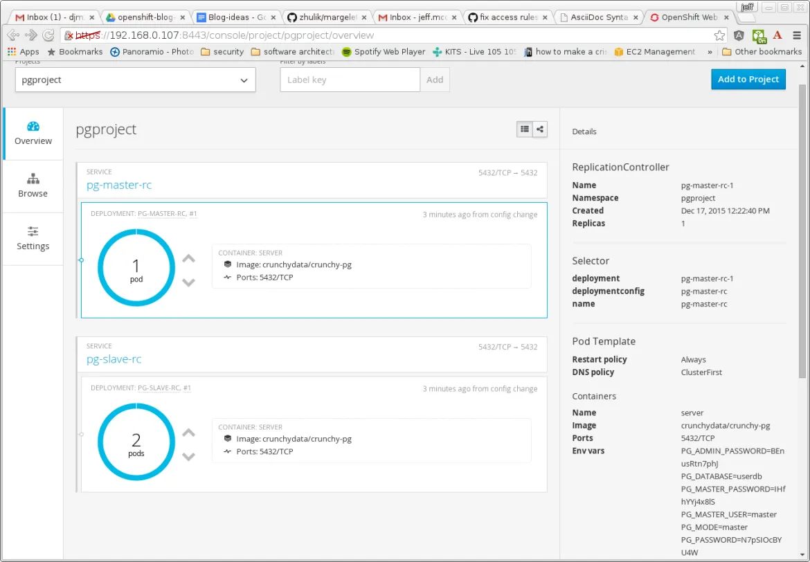 OpenShift Ecosystem: Crunchy PostgreSQL Integration